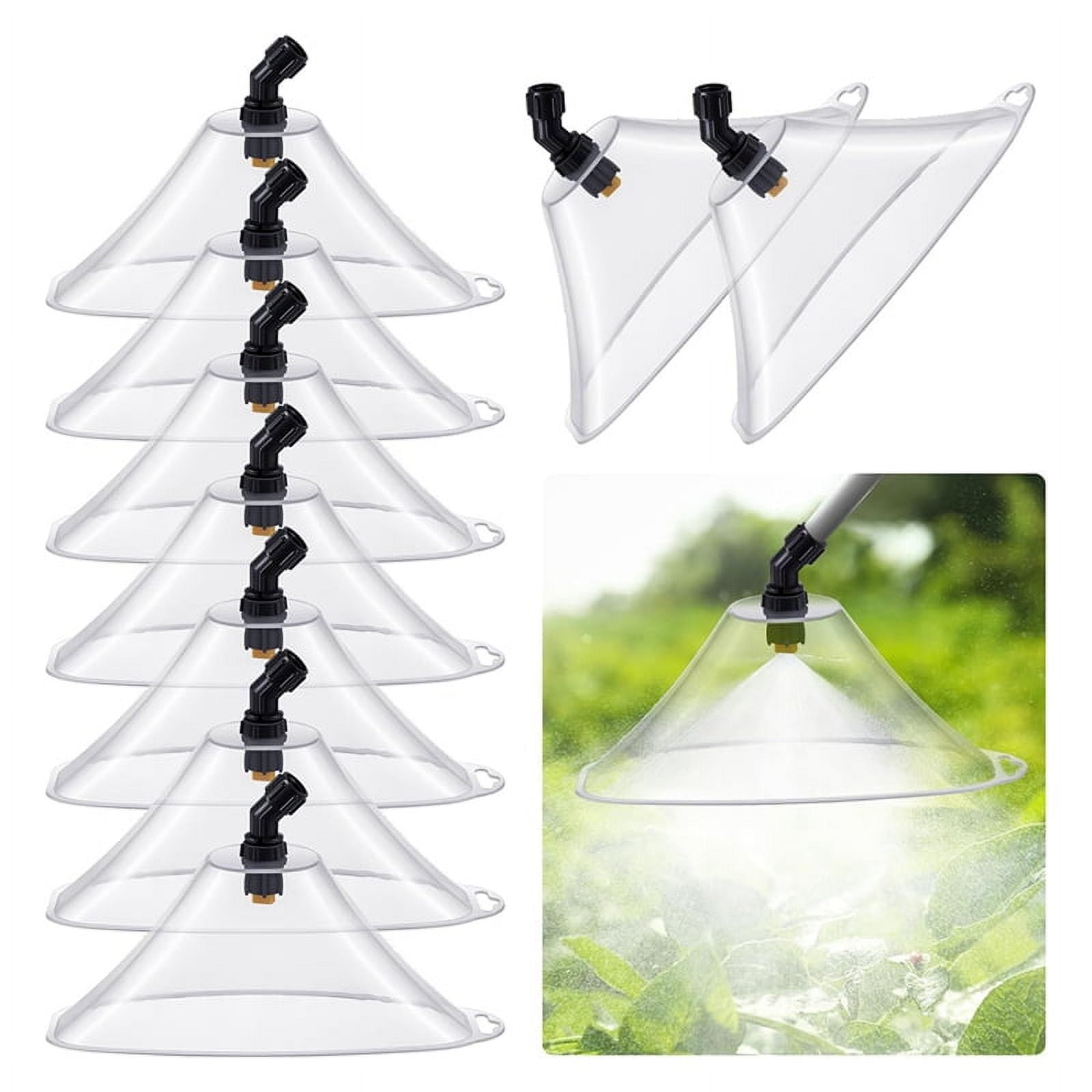 10 Pcs Drift Guard with Flat Sprayer Nozzle Shield for Most From ...