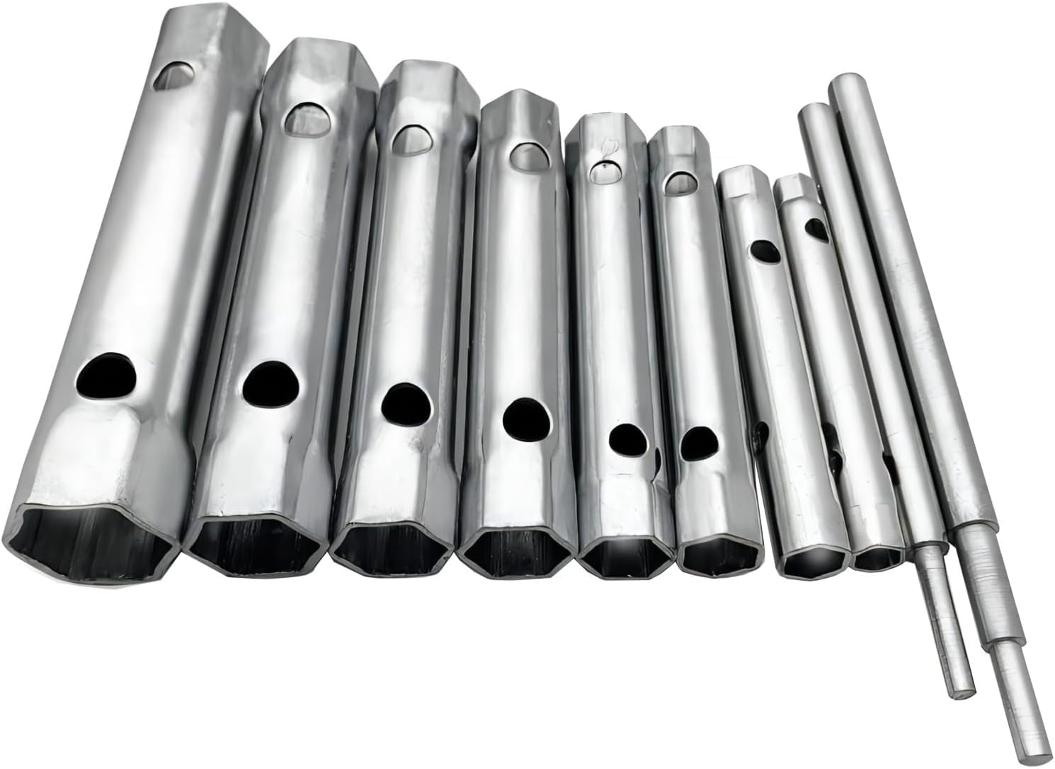 10 Pcs Dual - Ended Shower Valve Socket Wrench Set Faucet Nut Removal ...