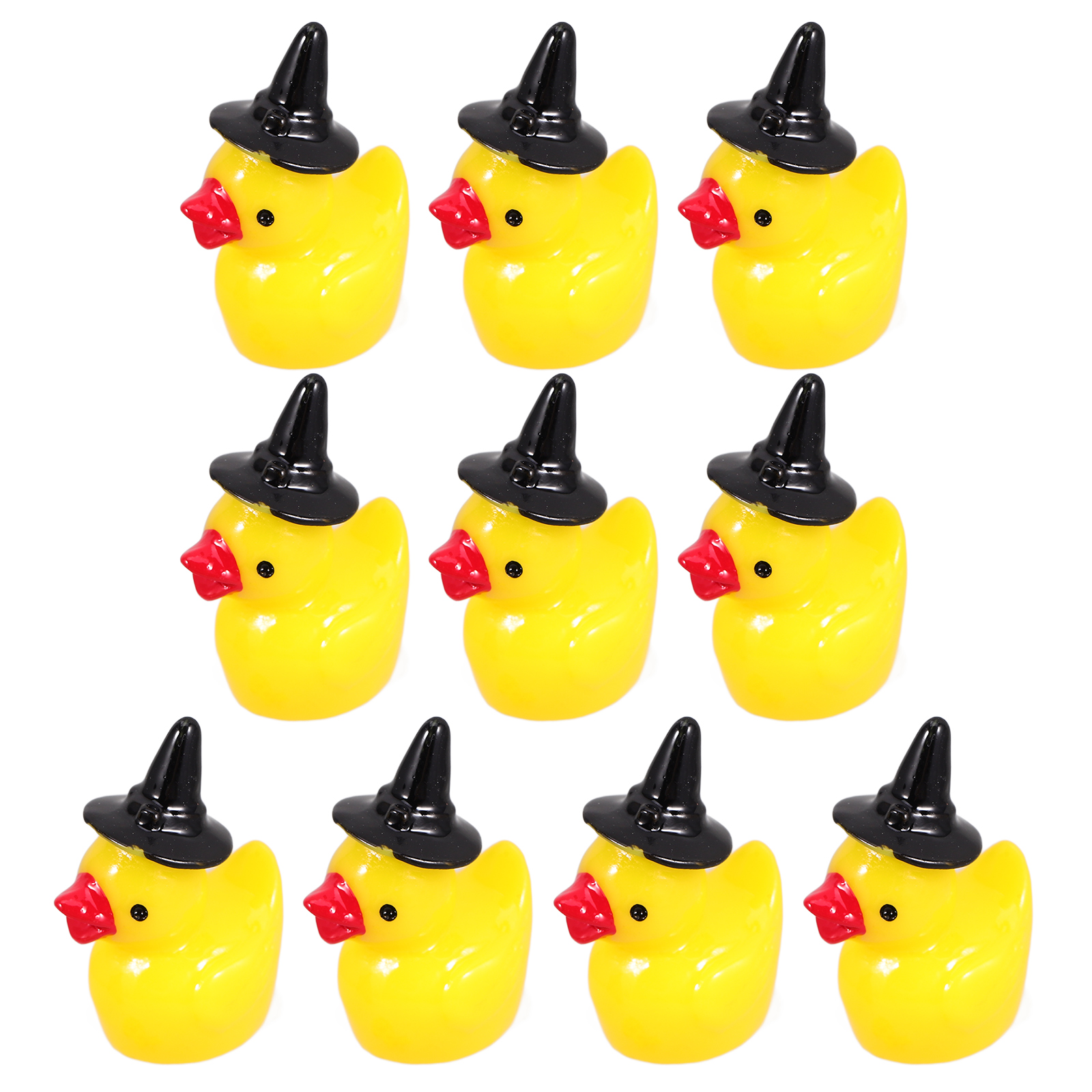 10 Pcs Duckling Doll Mallard Animals Small Ducks Mini Yellow - Walmart.com