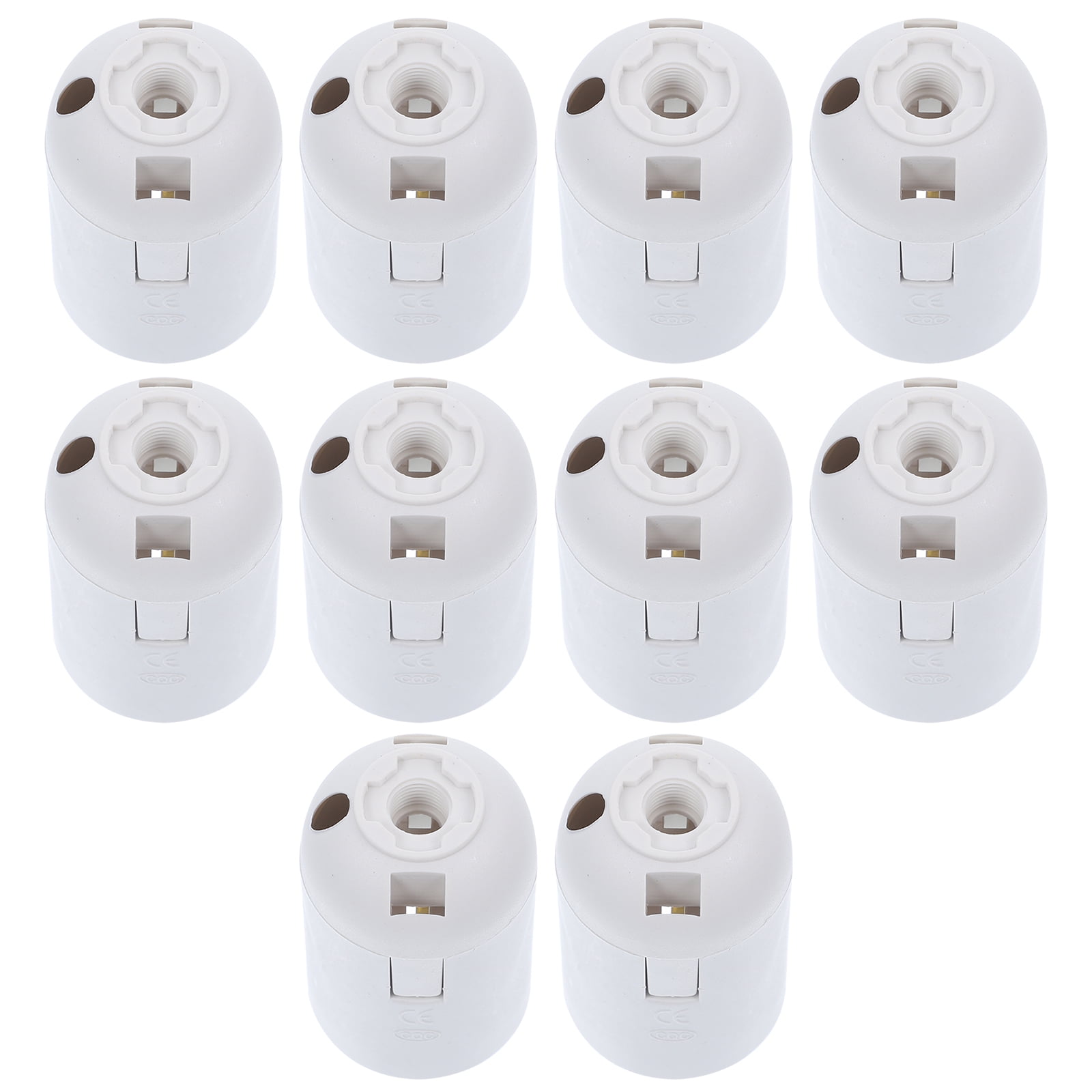 Worgeous Lamp Replacement Socket /E27 Light Fixtures 10Set 2.4x1.5in ...