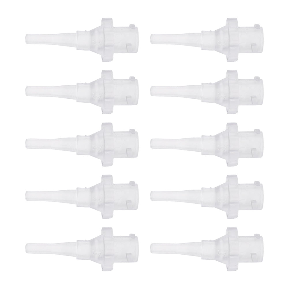 10 Pcs Ear Washer Nozzle Cleaning Tool Wax Flushing Tools Tips Flusher ...