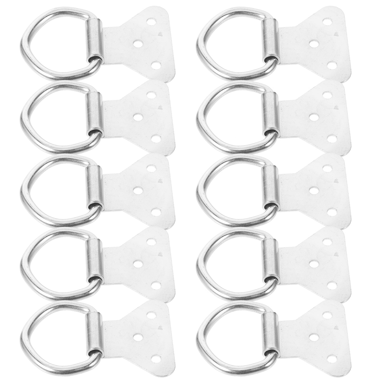 10 Pcs Easel D Hooks for Picture Hanging Wall Mount Frames Ring Hangers ...