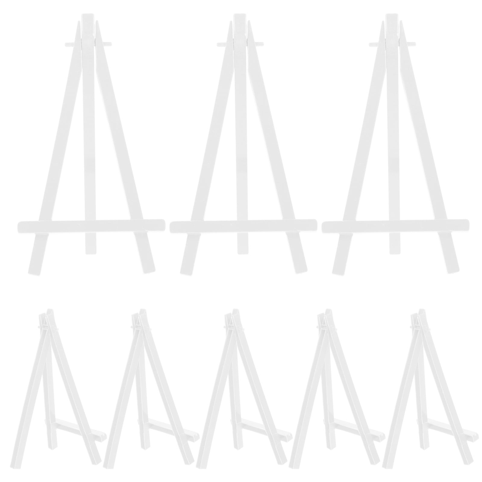 10 Pcs Easel Holder Stand Display Rack Shelves Mini Easels Collapsible ...