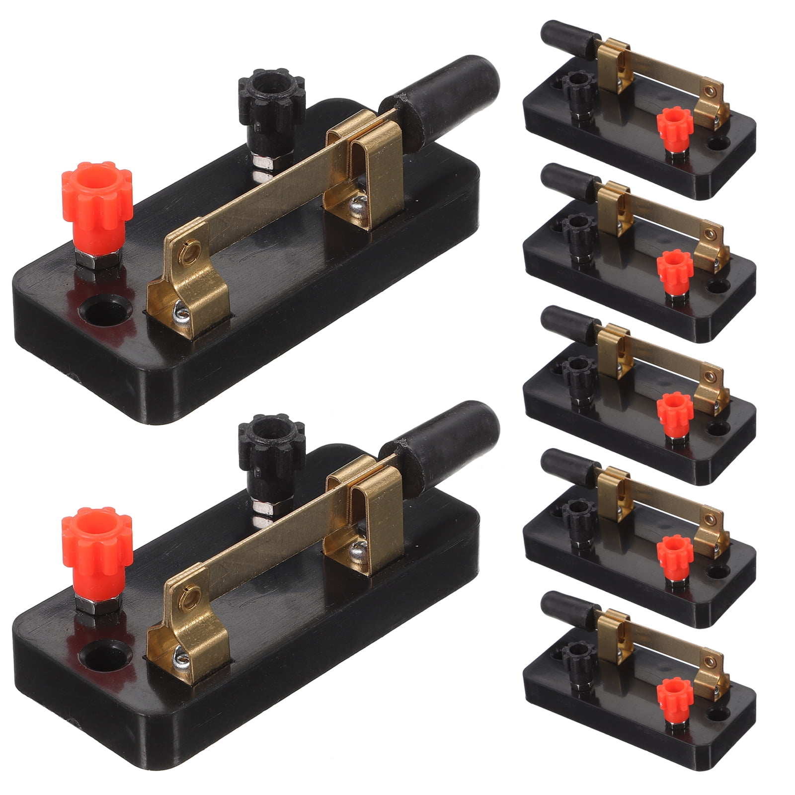 10 Pcs Electronic Single Throw Switch Physics Lab Equipment 7.5X3.5CM ...