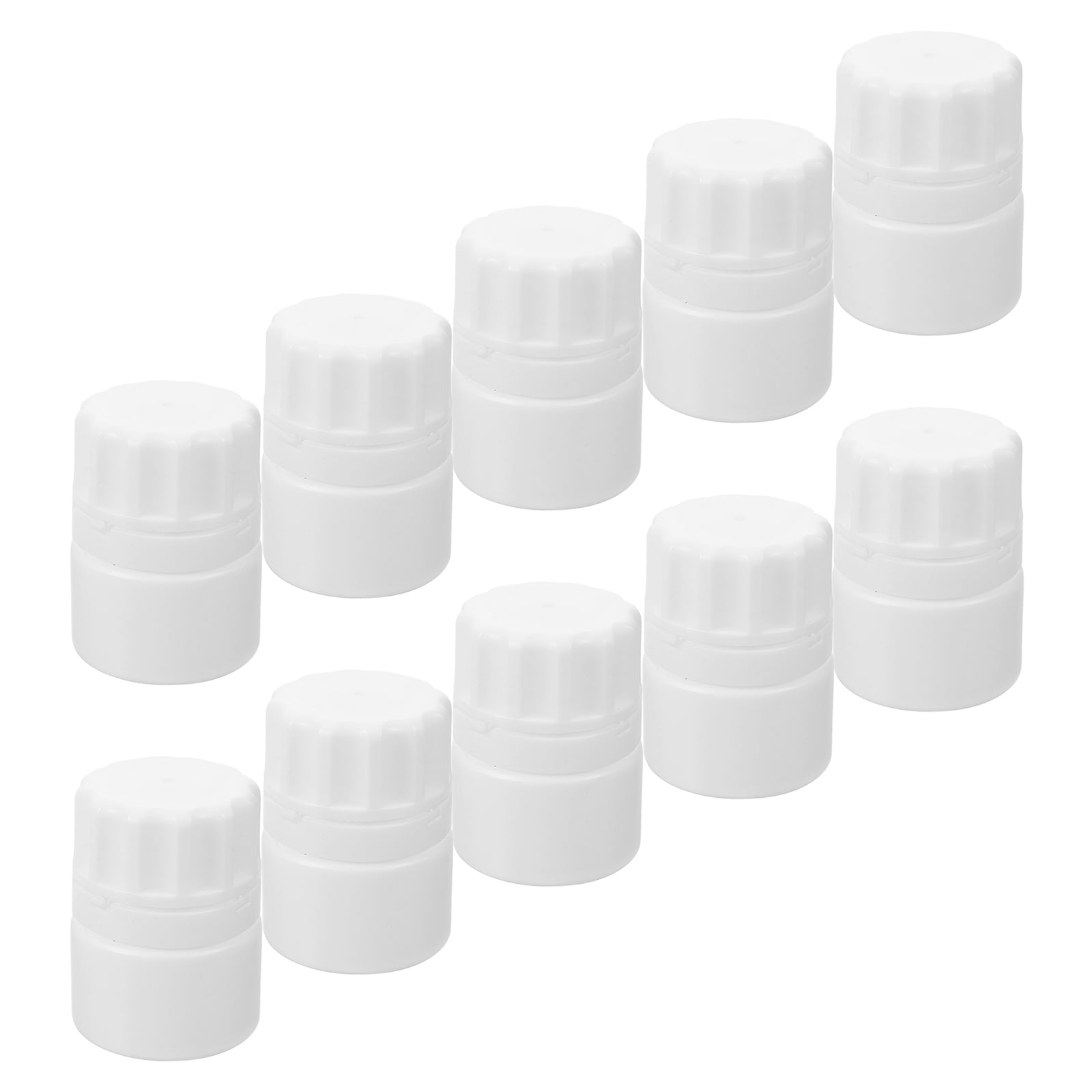 10 Pcs Empty Medicine Bottle Tablet Holder Empty Bottle Lightweight ...