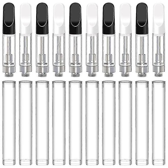 10 Pcs Empty Storage Cartridges For 1.0ml Glass Ceramics Easy To Fill ...