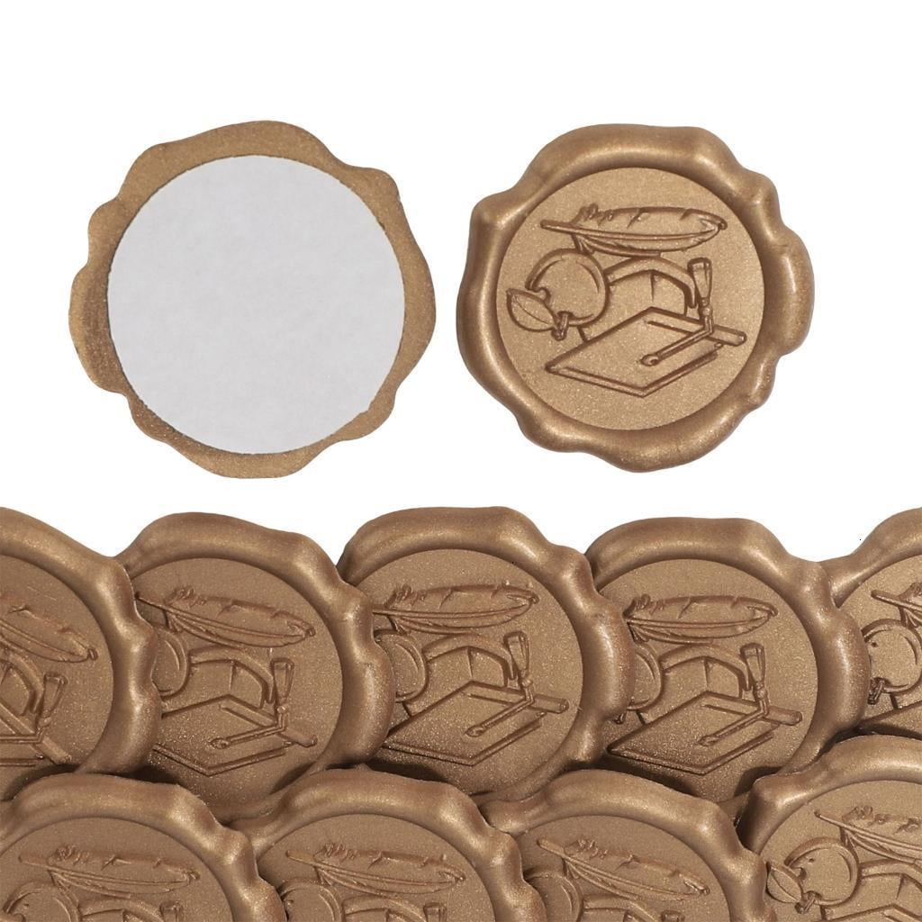 10 Pcs Envelope Seal Sticker Graduation Caps Sealing Wax Sticker for ...