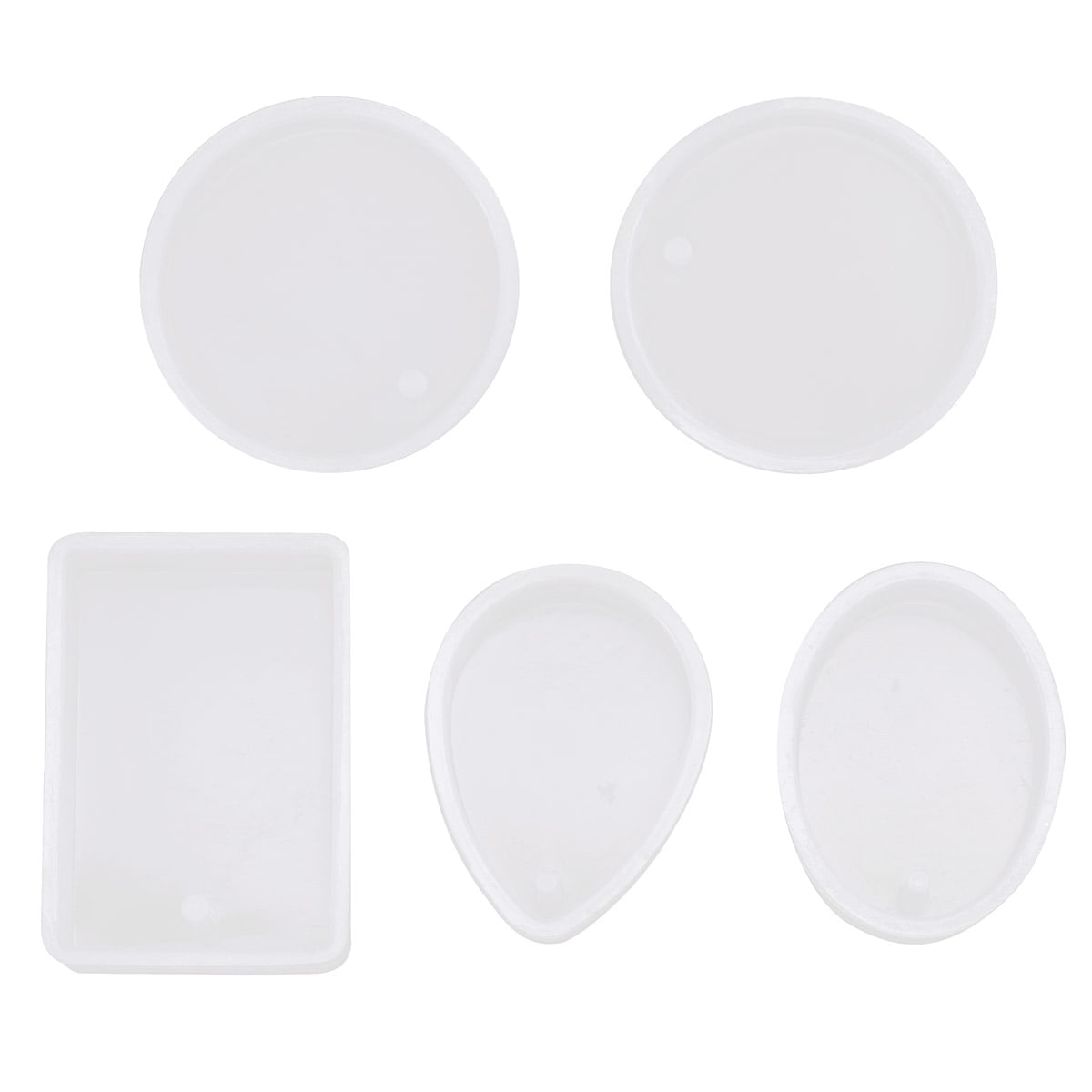 10 Pcs DIY Flower Silicone Mold Smooth Surface Mold DIY Art Mold Epoxy ...