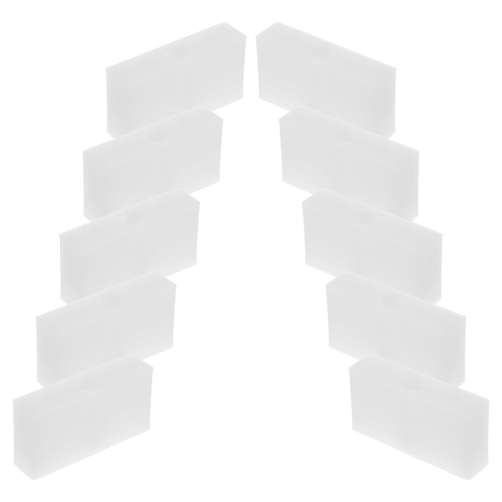 10 Pcs Extended Door Lock Aluminum Window Anti-collision Block Secure ...