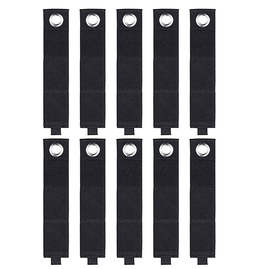 10 Pcs Extension Cord Holder Cable Hose Rope Wrap Hanger Hook Loop ...