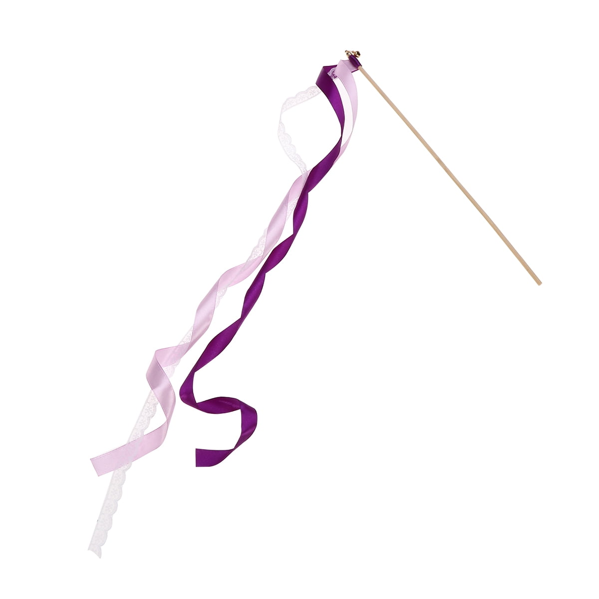 10 Pcs Fairy Wands The Gift Ribbon Streamer Rhythm Stick Rainbow ...