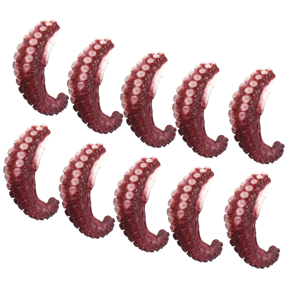10 Pcs Simulation Octopus Model Fake Photography Props Child - Walmart.com