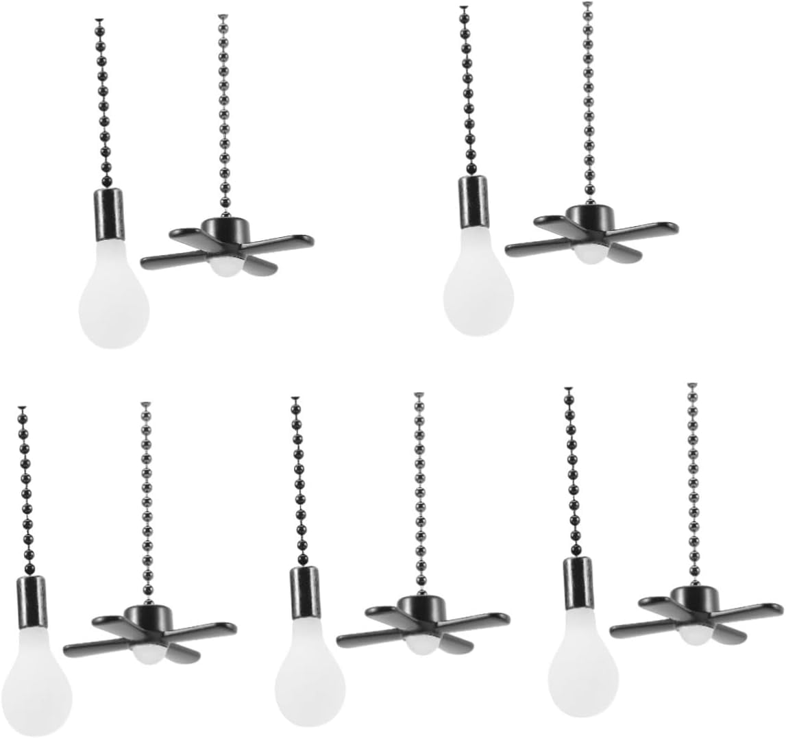 10 Pcs Fan Light Pendant Vintage Ceiling Fan with Light Electrical ...