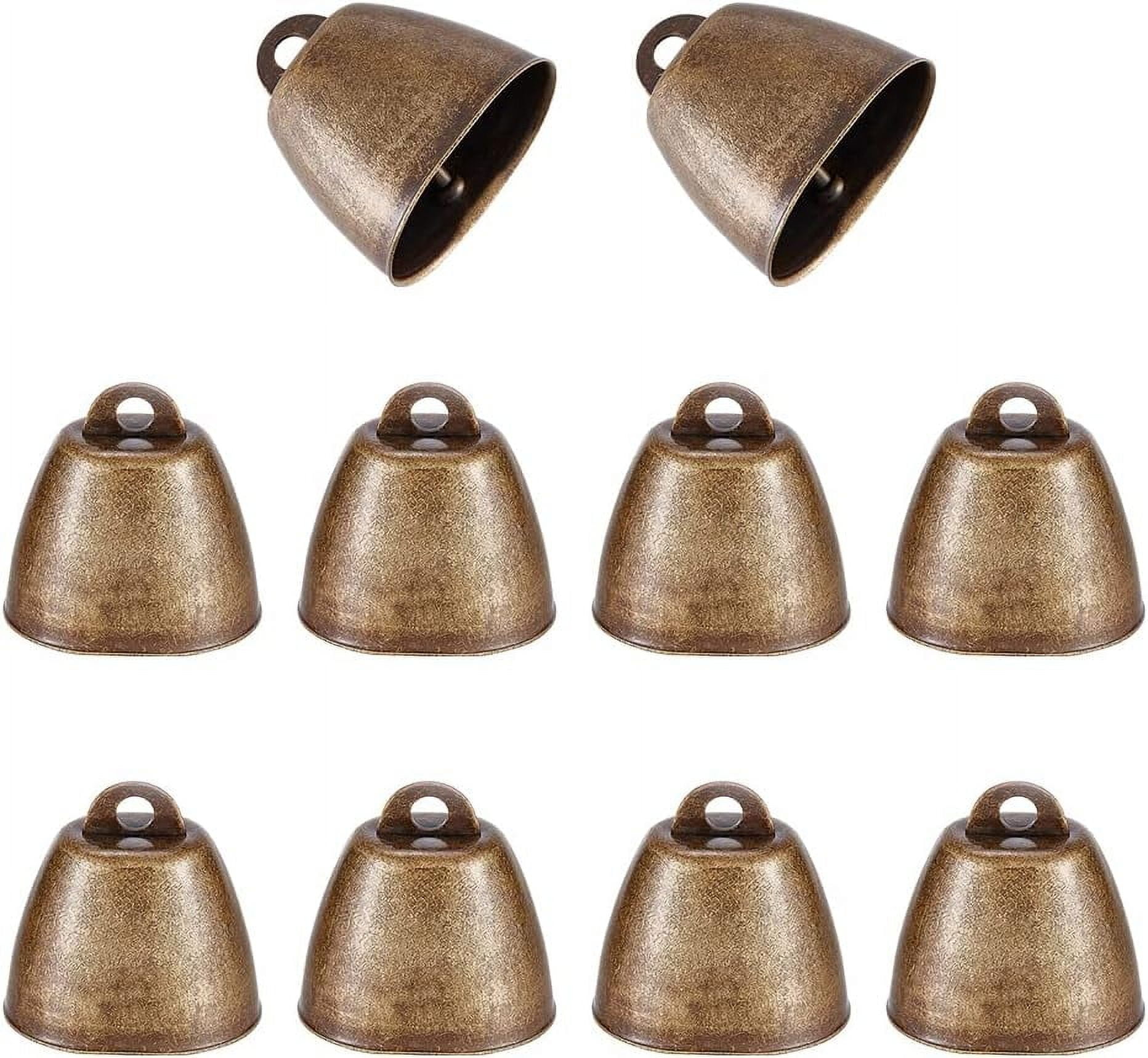 10 Pcs Farm Animal Bell Craft Bells Grazing Iron Bell Goat Bell Retro ...