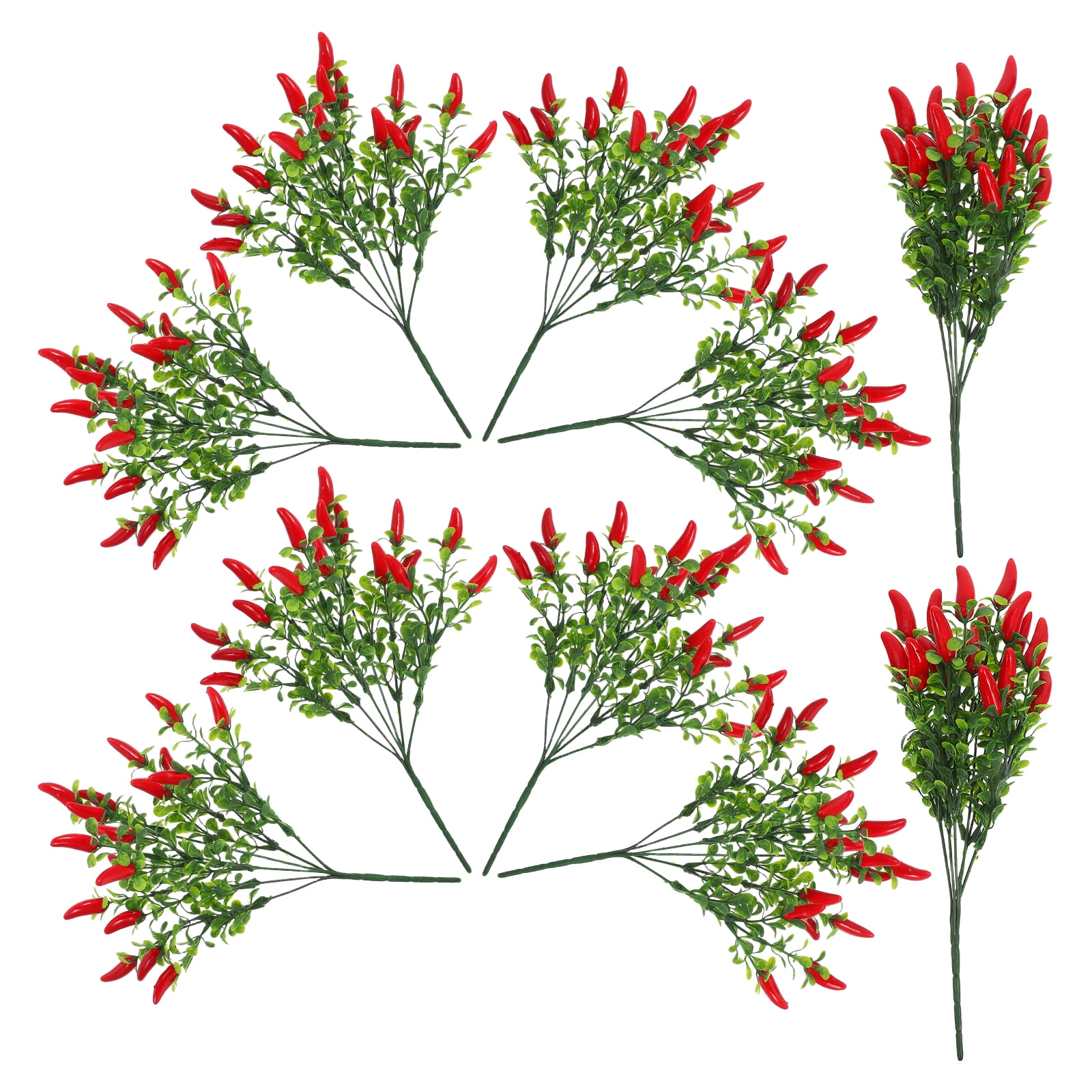 10 Pcs Fastener Plunger PVC Cover Plate Imitation Plants 33.00X4.00X1 ...