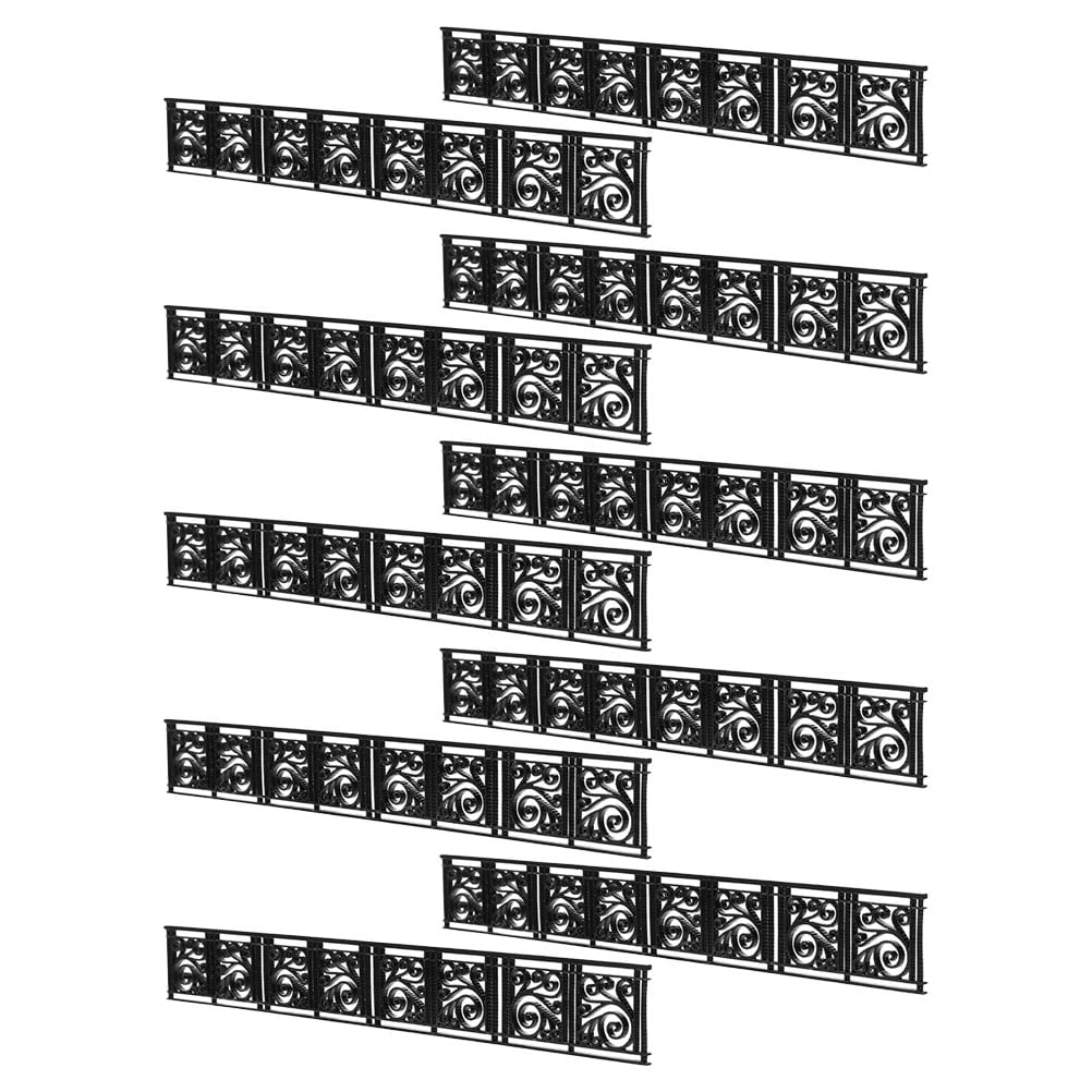10 Pcs Fence Model Mini Halloween Ornaments Miniature Fence Decor Doll ...