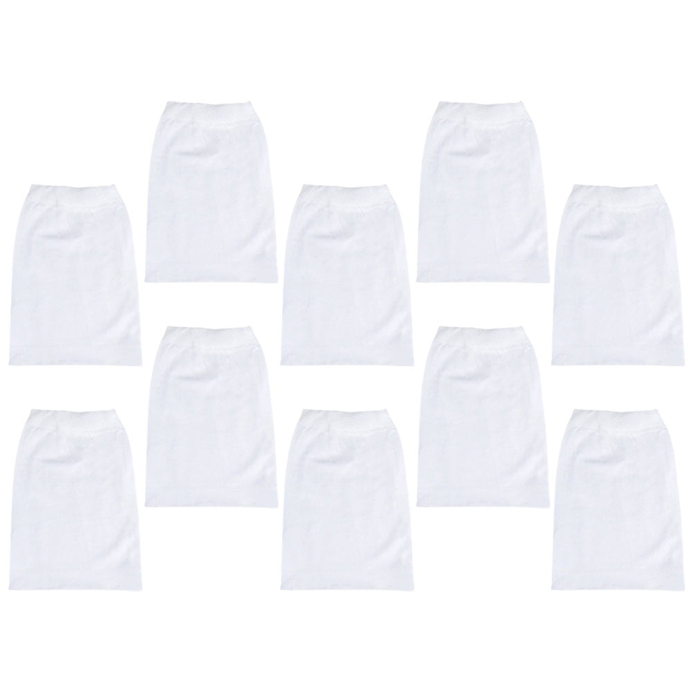 10 Pcs Filter Pool Cleaner Tool Fine Mesh Screen Liner Skimmer Bags ...