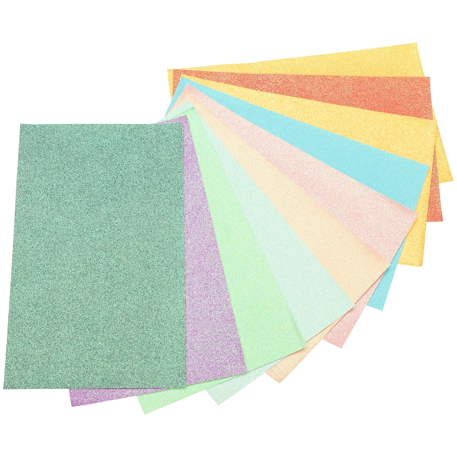 10 Pcs Fine Powder Leather Fabric for Crafts DIY Home Making Material ...