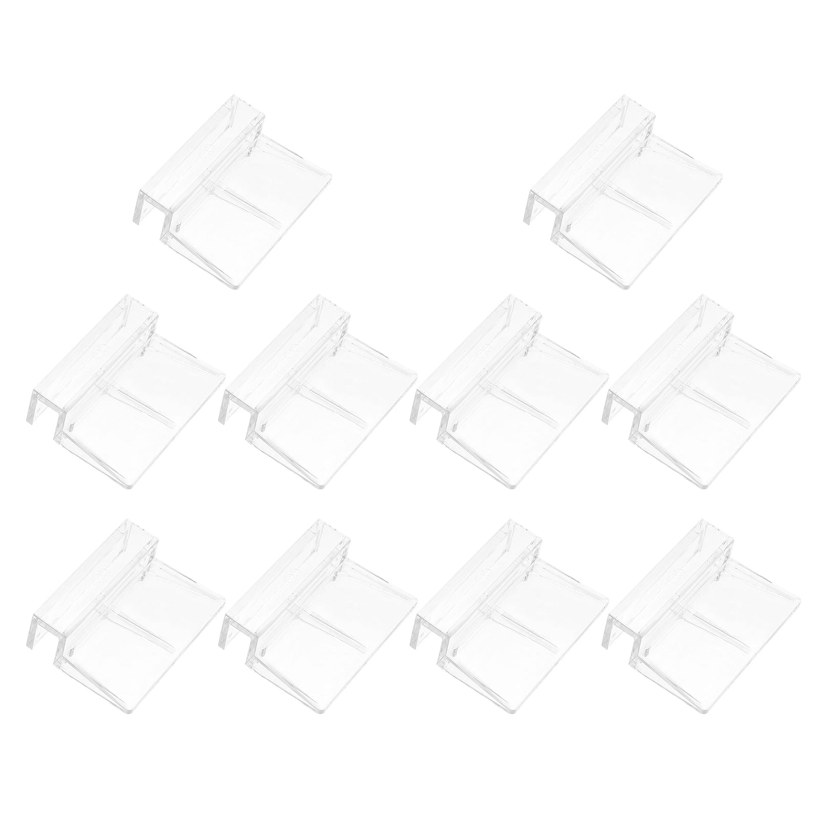 10 Pcs Fish Tank Cover Bracket Shelving Brackets Stand Acrylic Aquarium ...