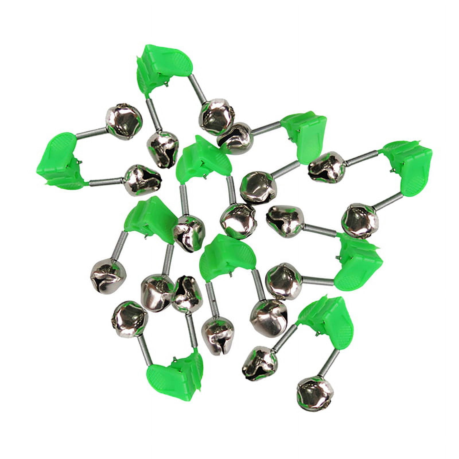 10 Pcs Fishing Accessories Plastic Clip Snap Fish Bells Fishing Rods ...