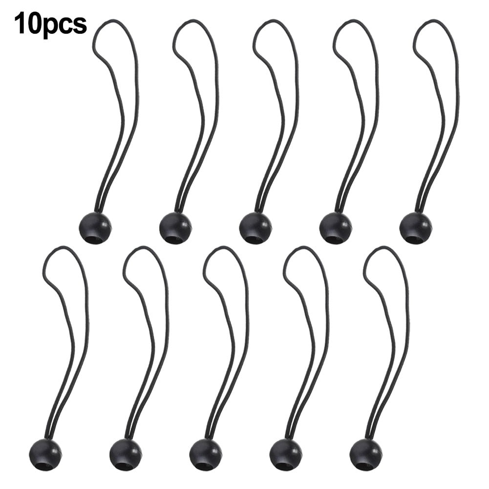 10 Pcs Flag Pole Clip Attach Windsocks Ball Bungee Cord Ties Rope Flags ...