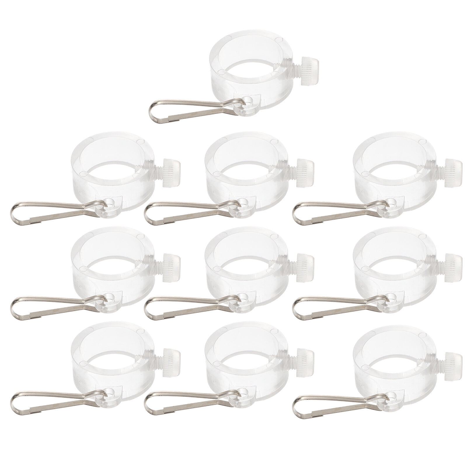 10 Pcs Flags Flagpole Accessories Flagpole Swivel Rings Fixed Flagpole ...