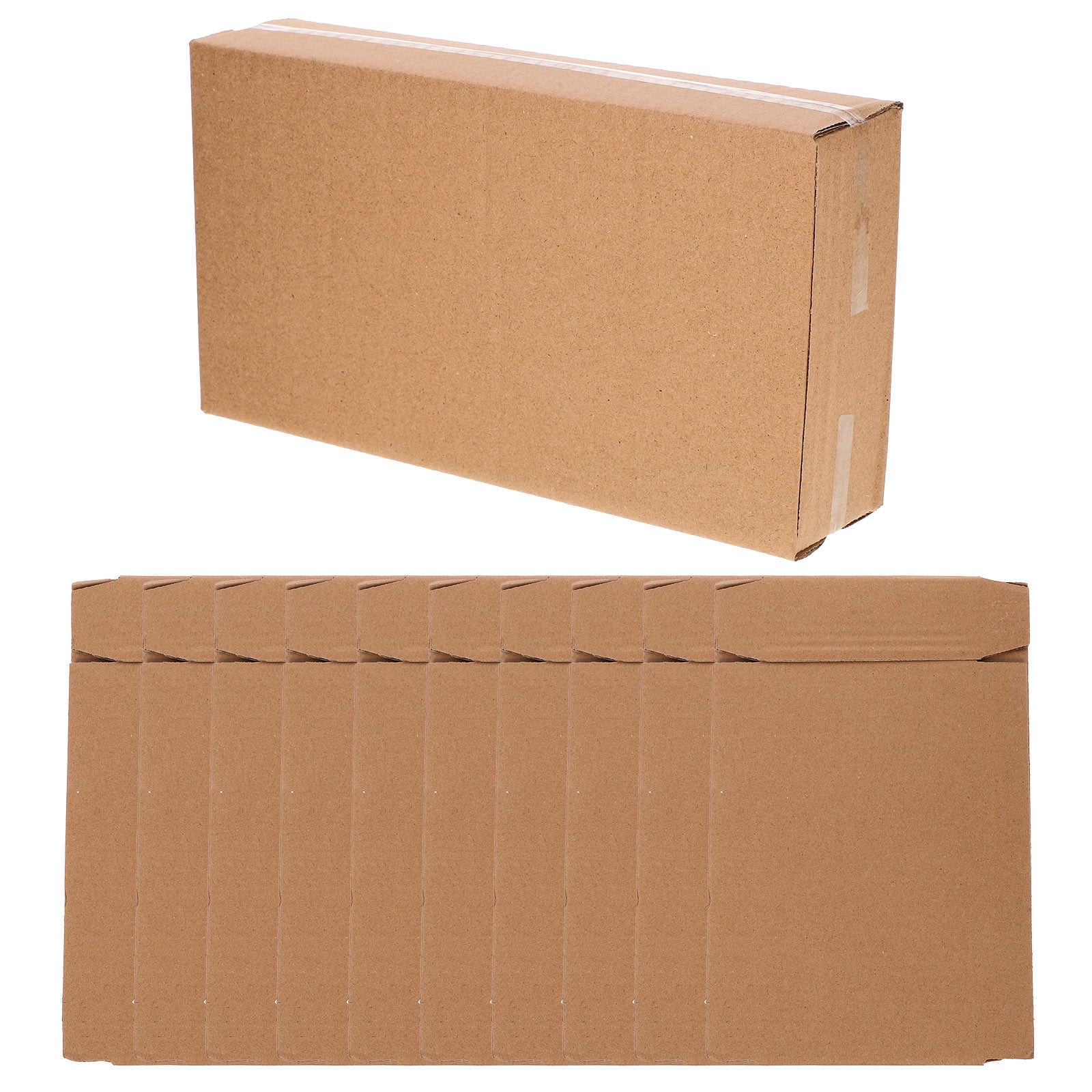 10 Pcs Flat Carton Storage Boxes Aircraft Packaging Crates Shipping for ...