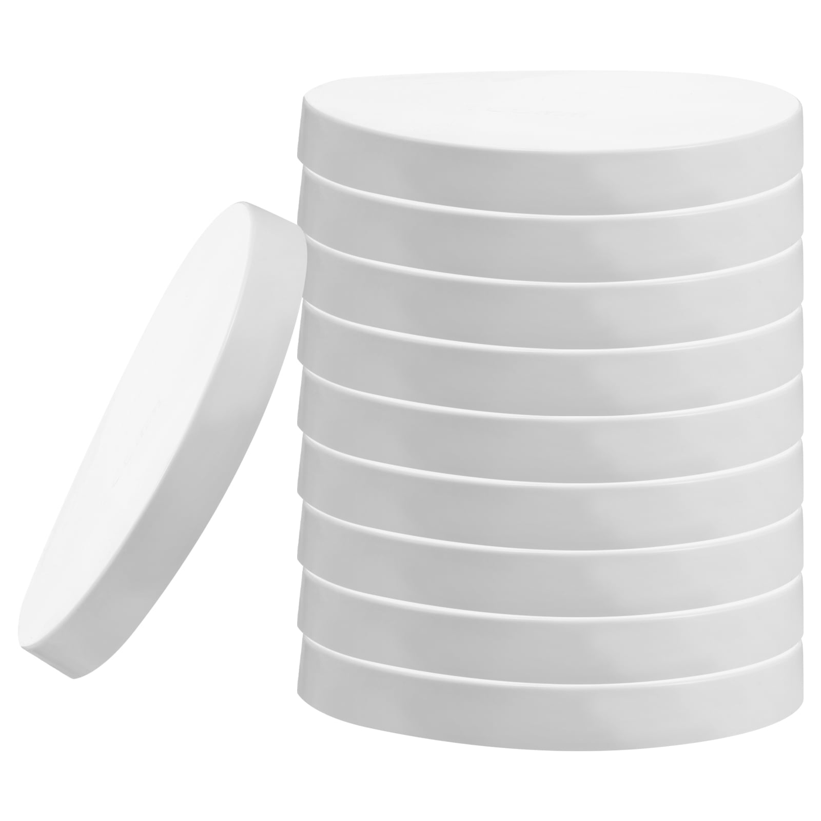 10 Pcs Flat Peg Caps Edge Post Wooden Stake Protection Cover - Walmart.com