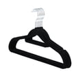 10 Pcs Flocked Clothes Hanger, Non Slip Velvet Hangers with Gentle Grip ...