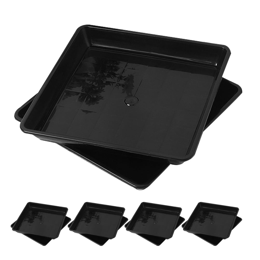 10 Pcs Flower Pot Base Tray Flower Pots Plant Trays Plant Pot Saucers ...