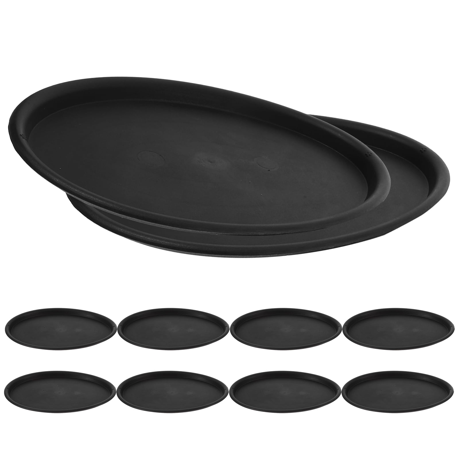 10 Pcs Flower Pot Mat Flower Pots Garden Water Plate Plant Trays Plant ...