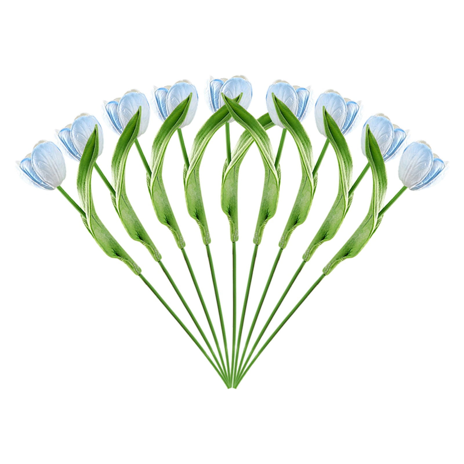 10 Pcs Flower White Flowers Large Head Real Flowers For For Vase ...