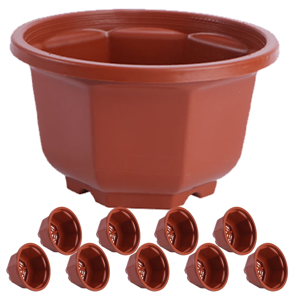 10 Pcs Flowerpot Planter Shelf Indoor Pots Prayer Beads Bedromroom ...