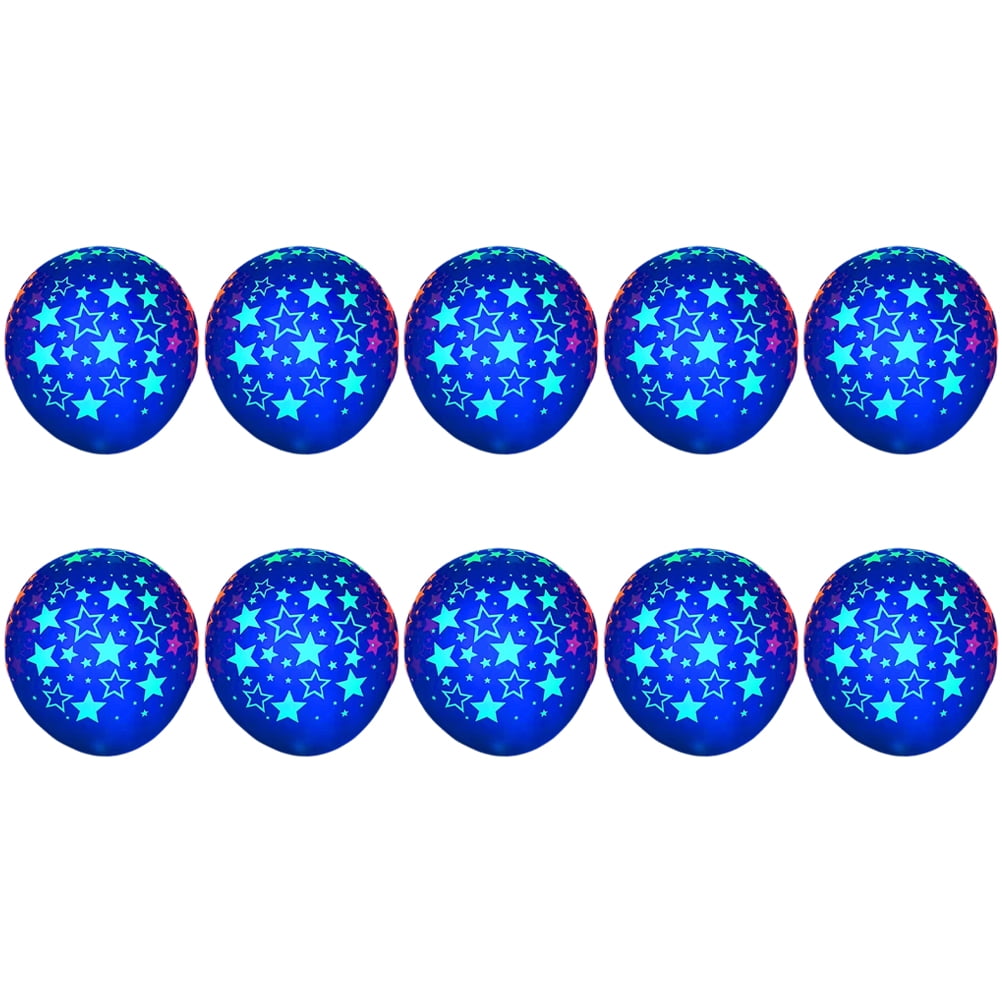 10 Pcs Fluorescent Balloon Wedding Decorations Neon Party Decorations ...