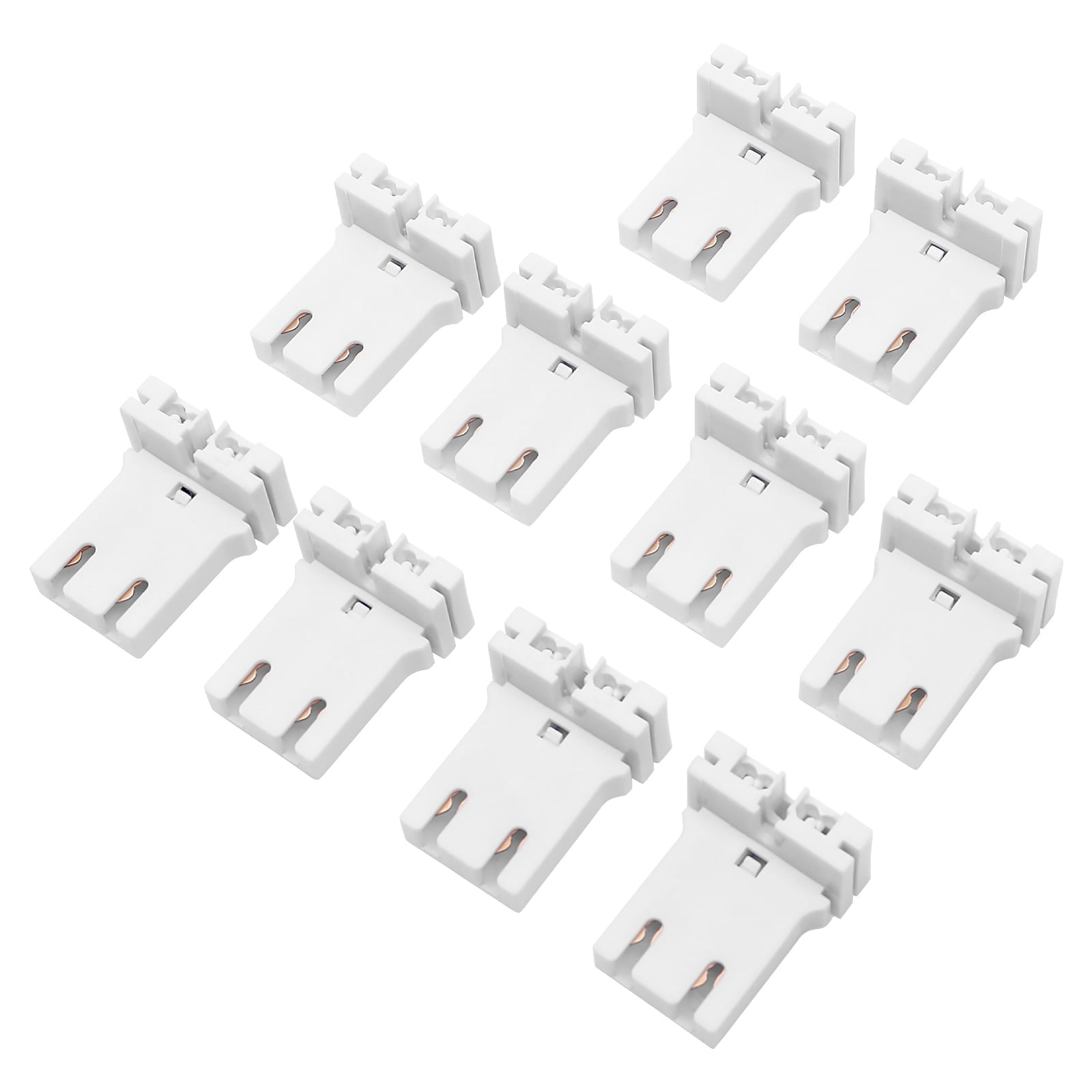 10 Pcs Fluorescent Lamp Holder Bend Push-type Sockets Pendant Lighting ...