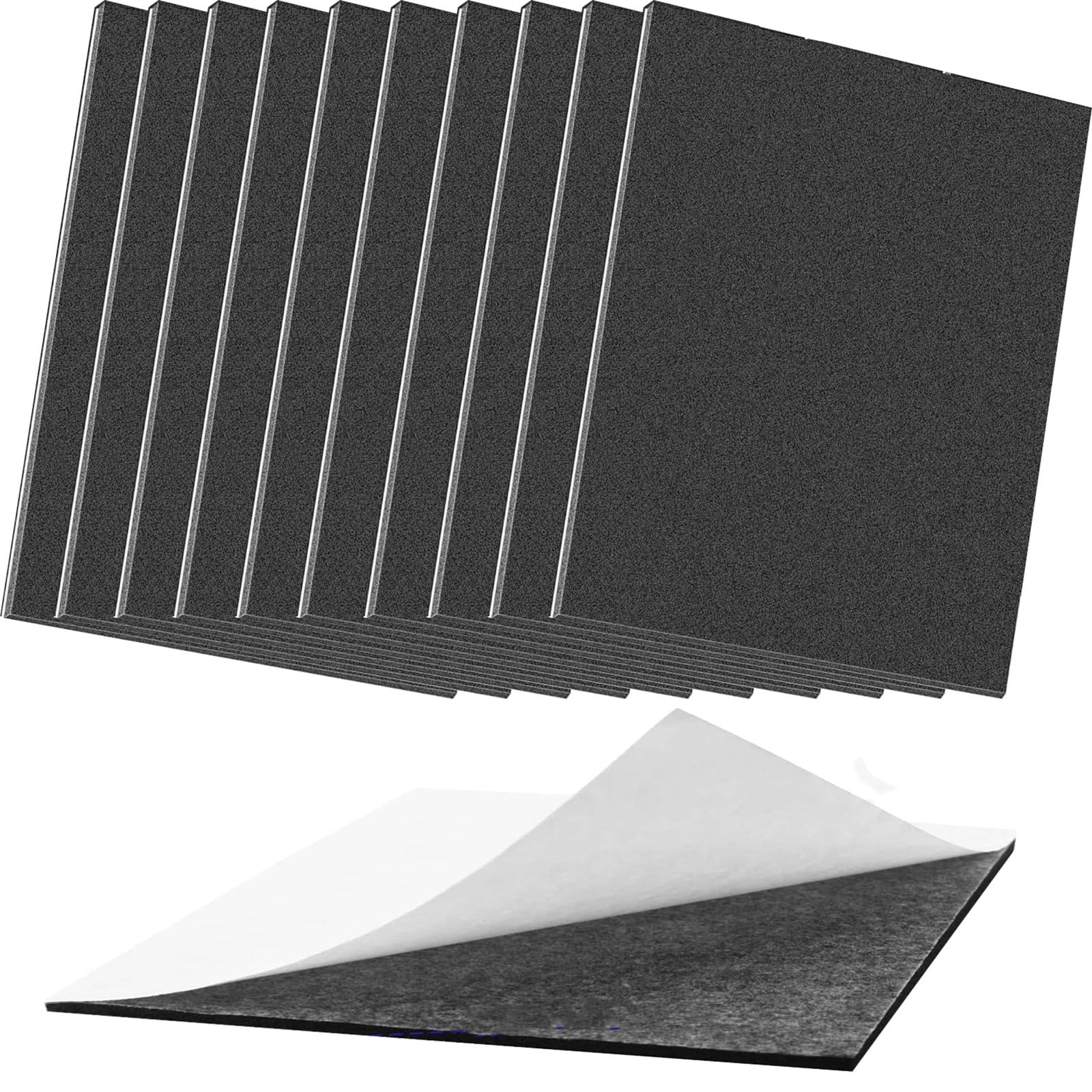 10 Pcs Foam Padding Sheets,Bexikou 12" x 8" x 1/8" Self Adhesive ...