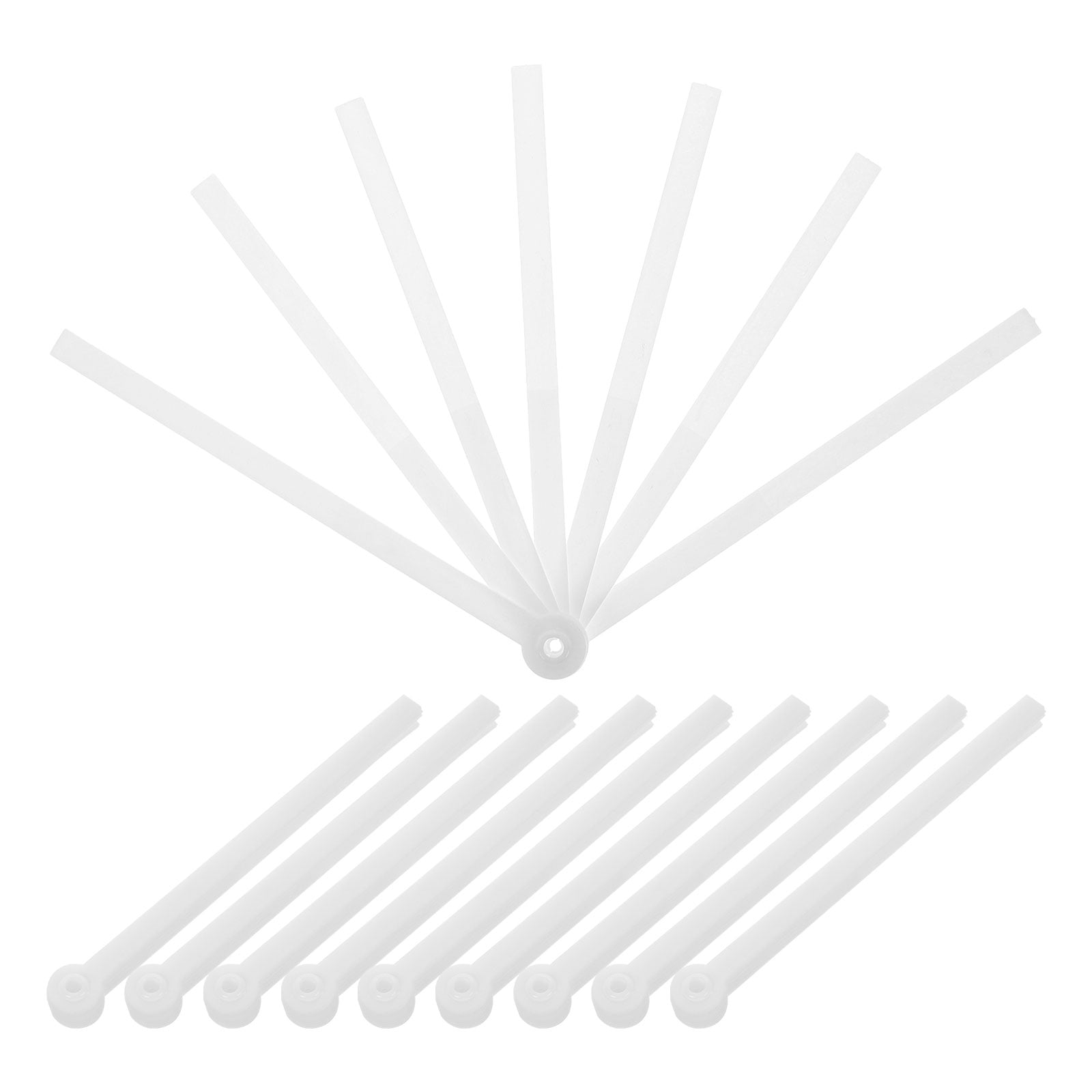 WEAVILUX hand fan Hand Fan Frame for DIY Enthusiasts White Sturdy Frame ...