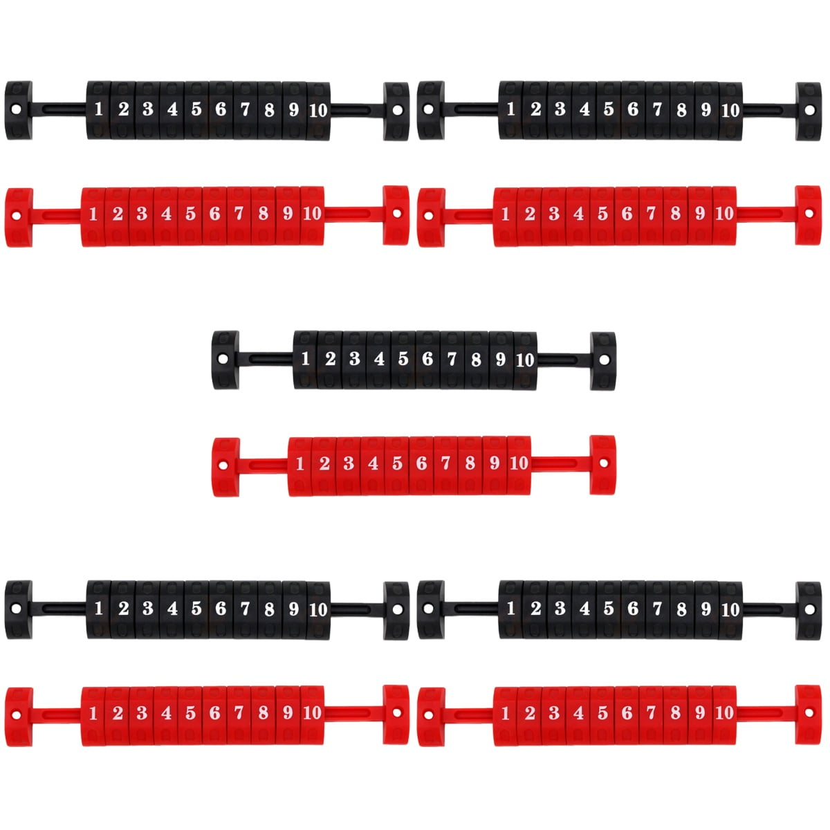 10 Pcs Foosball Soccer Score Counters Score Keepers for Table Football ...