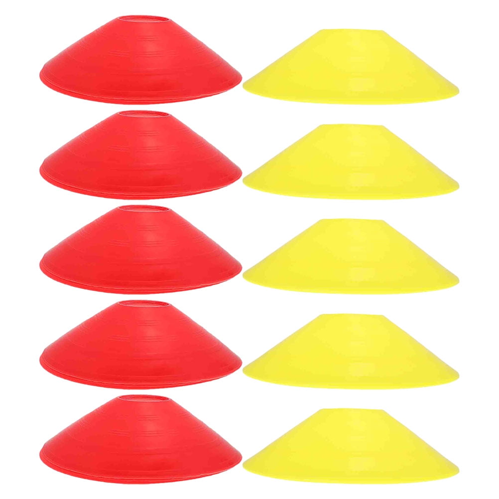 10 Pcs Football Training Roadblock Soccer Cones for Training Disc Cones ...