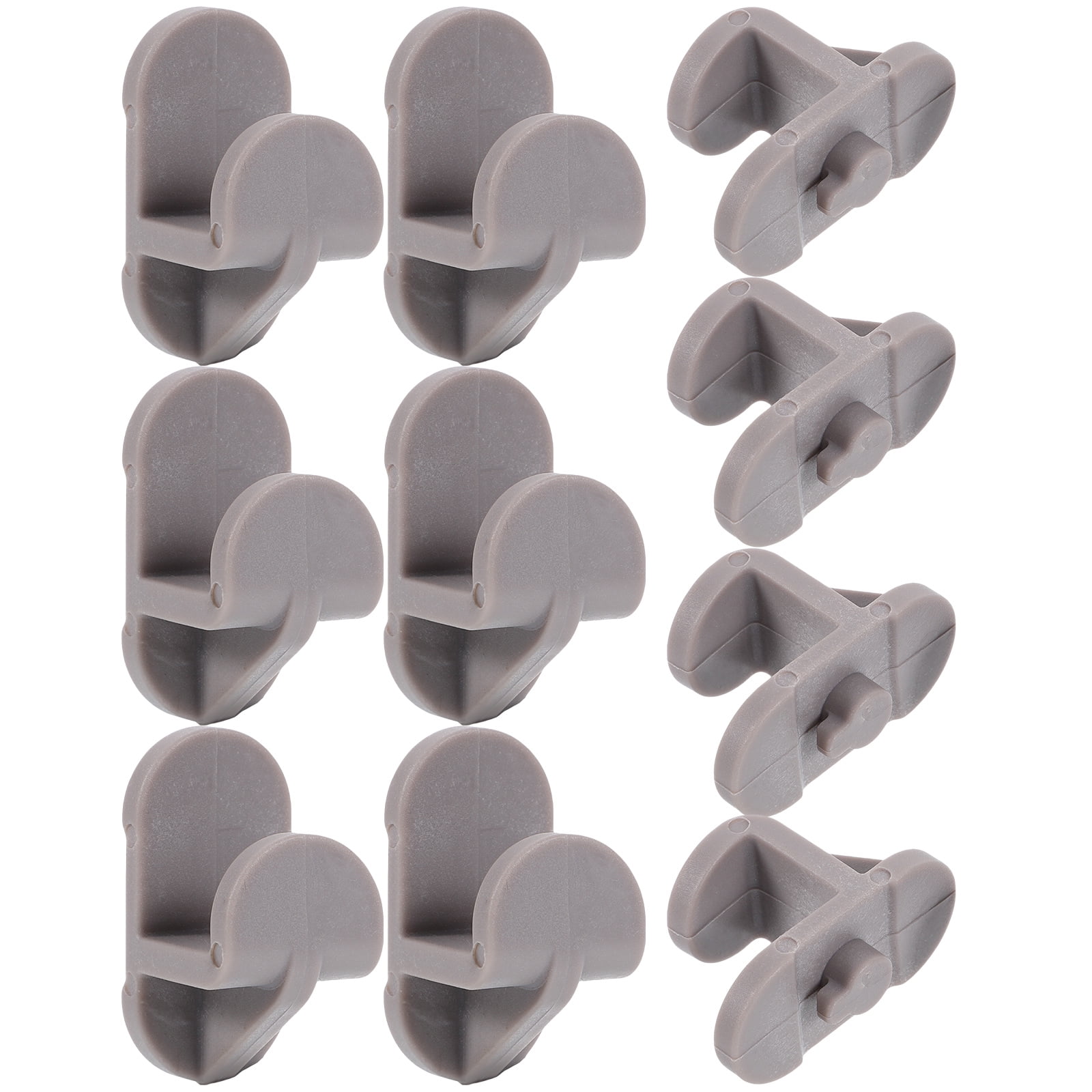 10 Pcs Freezer Hook Fridge Freezer Clamp Hooks Shelf Supports Freezer ...