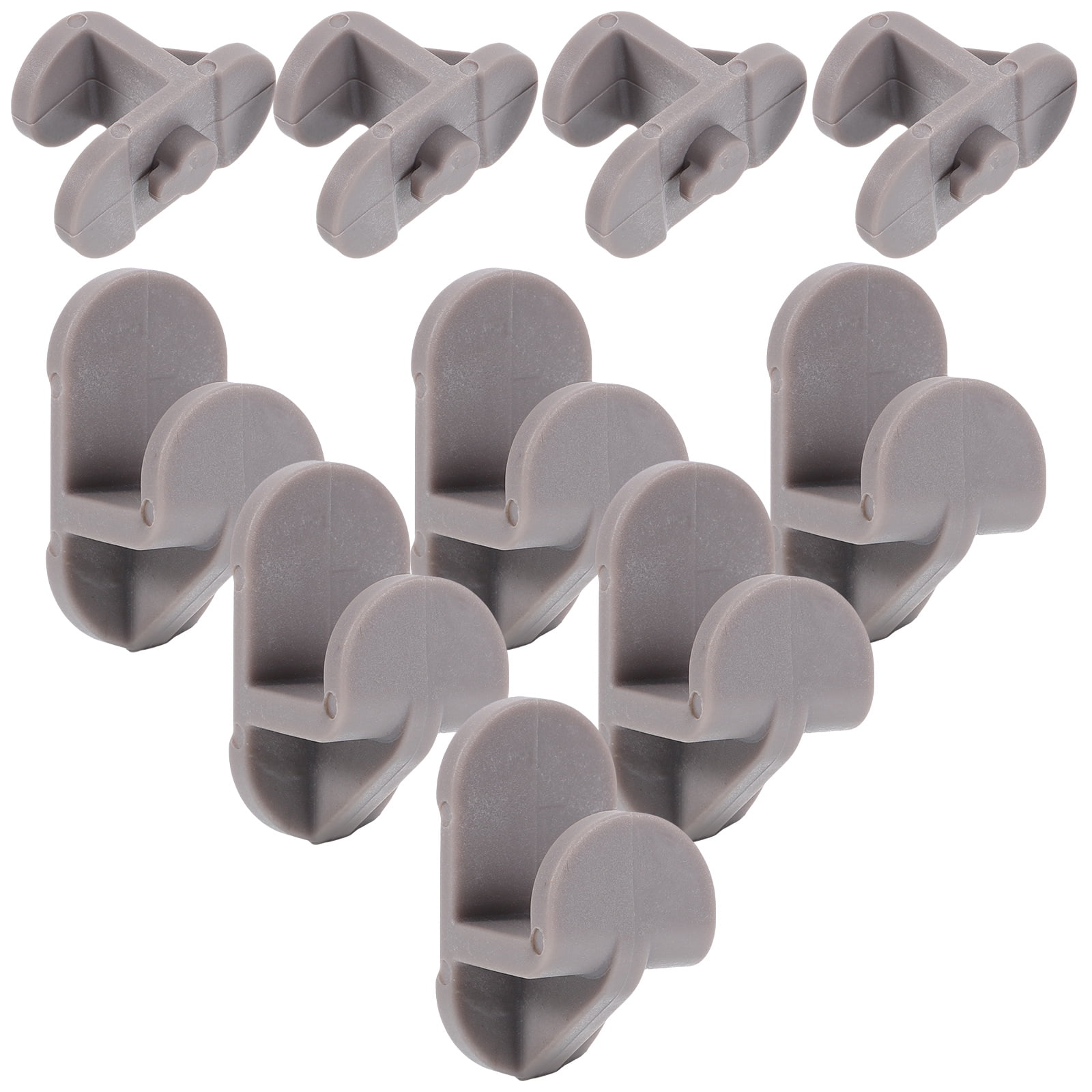 10 Pcs Freezer Hook Refrigerator Hooks Plastic Shelf Clip Freezer ...