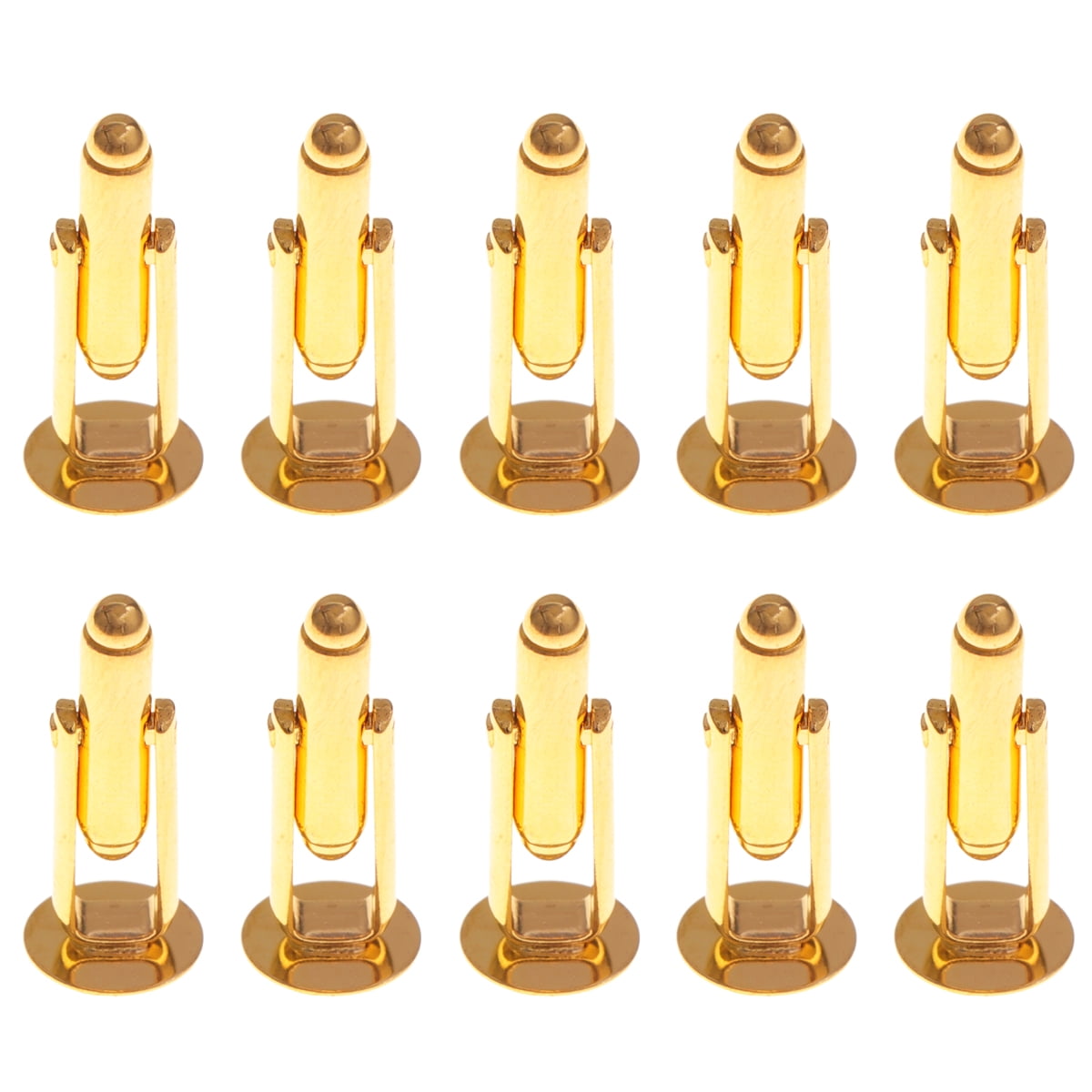 10 Pcs French Style Shirt Cuff Buttons French Cufflinks Suit Sleeve ...