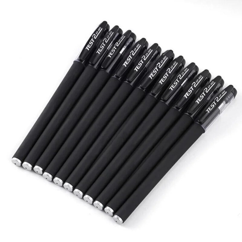 10 Pcs Frosted carbon neutral pen 0.5mm Business signature pen Office ...