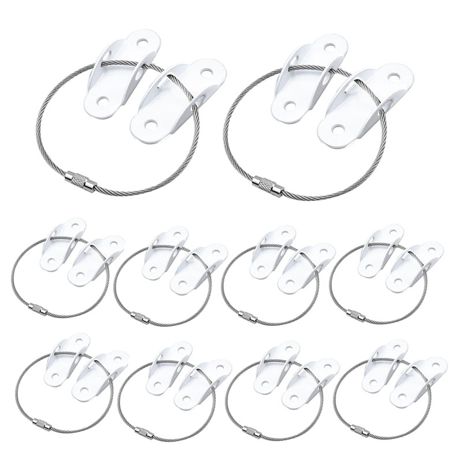 10 Pcs Furniture Anchors , Anti-Tip Metal Children's Furniture Straps ...