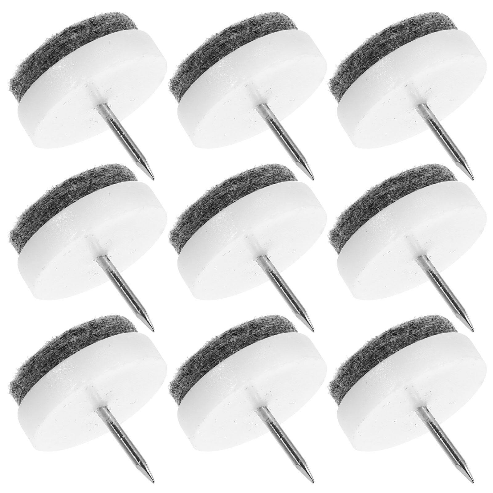 10 Pcs Furniture Foot Pads Furniture Plastic Feet Table Legs Iron ...