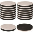 10 Pcs Furniture Sliders 3 Inch Round Felt Furniture Slider Reusable ...
