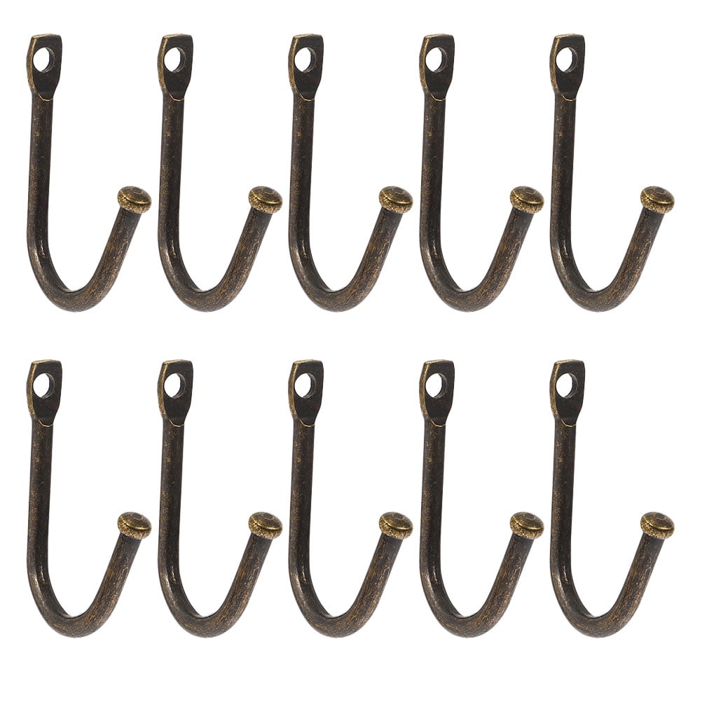 10 Pcs Gardening Hook Antique Decorative Brim Wall-mounted Coffee ...