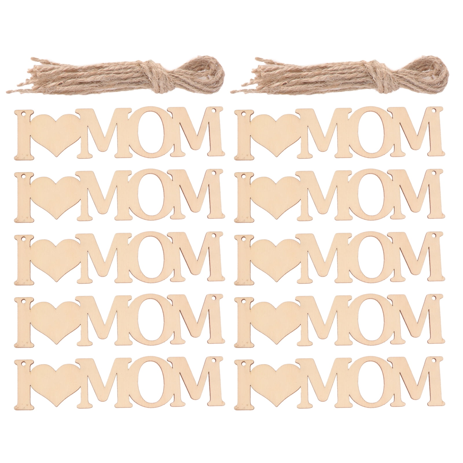 10 Pcs Garland Mother's Day Gifts Decorative Pendant - Walmart.com