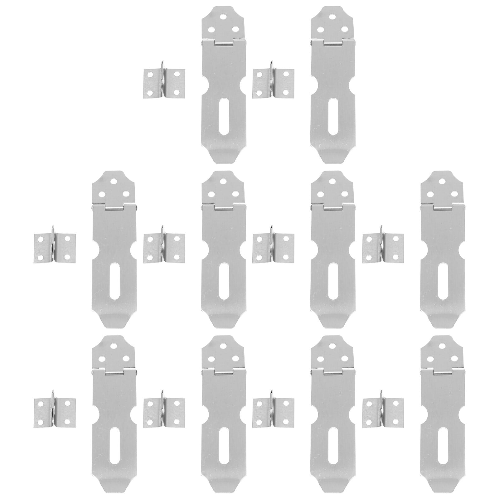 10 Pcs Gate Latch Lock Safety Padlock Clasp Heavy Duty Hasp - Walmart.com