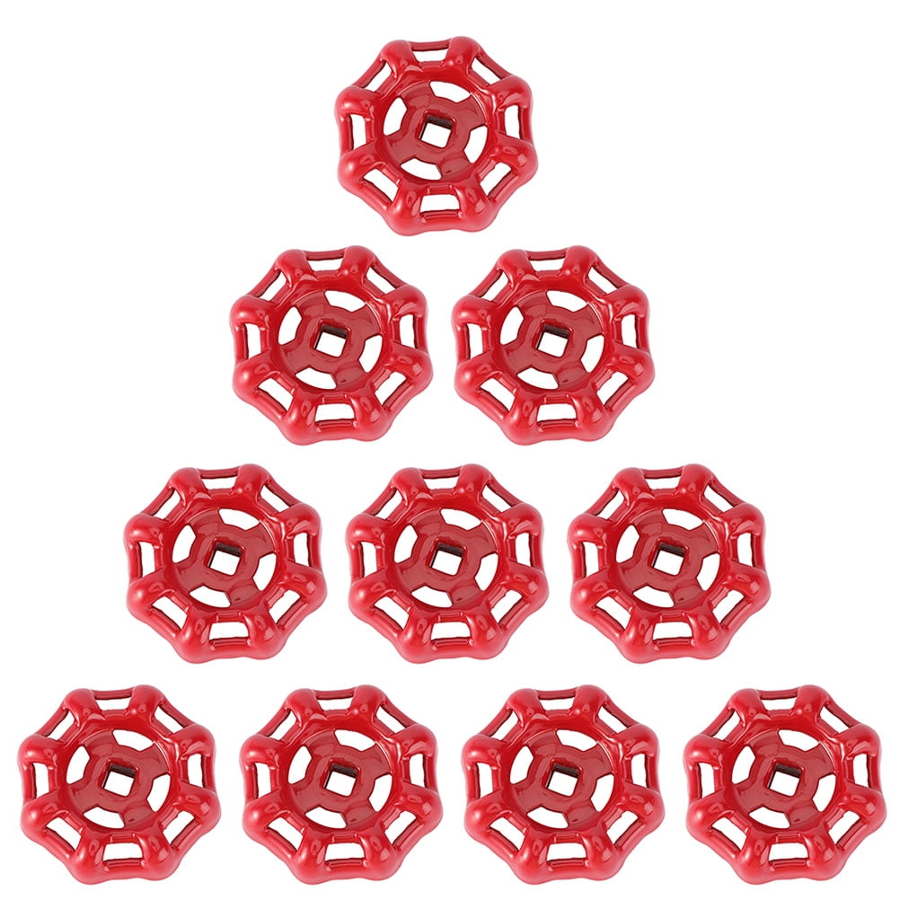 10 Pcs Gate Valve Handle Outdoor Faucet Knob Water Hose Shut off Metal ...